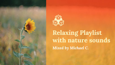 Placeit - YouTube Thumbnail Maker for a Relaxing Music Channel