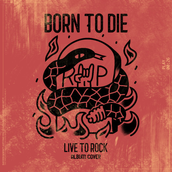 Placeit - Album Art Design Maker for Rock Music Artists