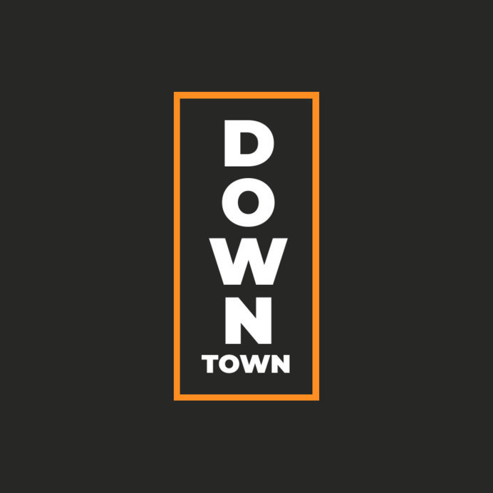 Placeit - Vertical Logo Template With a Bold Typography