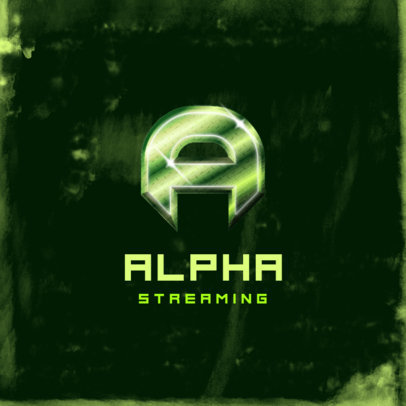 Placeit - Gaming Logo Creator with a Colorful Monogram