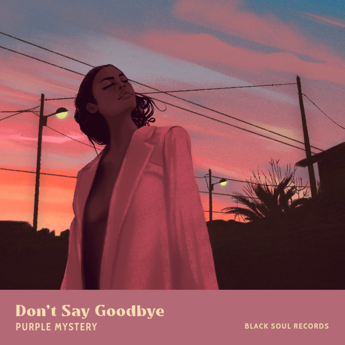 Placeit - Soul Album Cover Maker Featuring an Illustrated Woman at Dawn