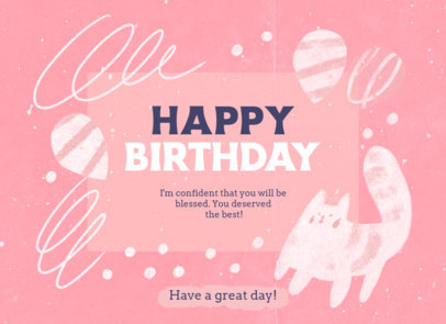 Placeit - Happy Birthday Greeting Card Design Generator