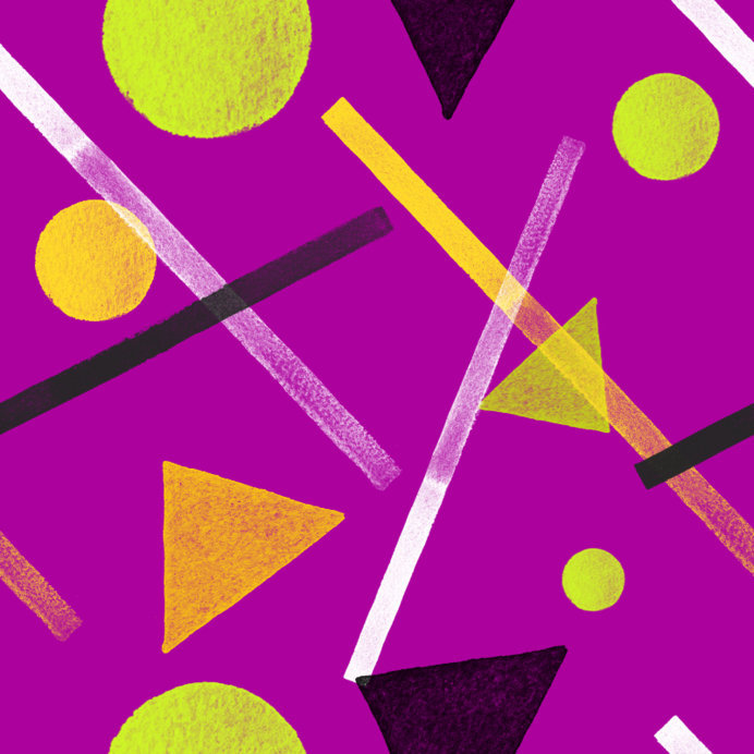 Placeit - Seamless Print Pattern Maker Featuring Abstract Geometric Shapes