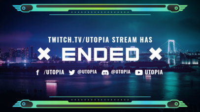 Placeit - Stream Ended Overlay Generator for Twitch Streamers