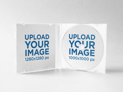 Placeit - CD Cover Mockup