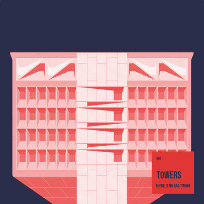 Placeit - Chillwave Album Cover Template with an Artistic Illustration ...