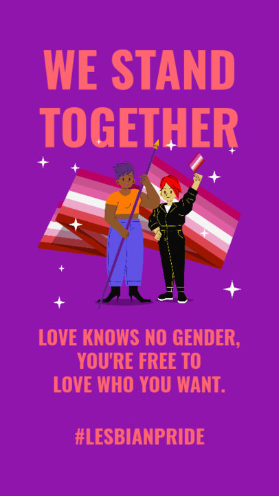 Placeit - LGBT Facebook Cover Design Template Featuring Illustrated ...