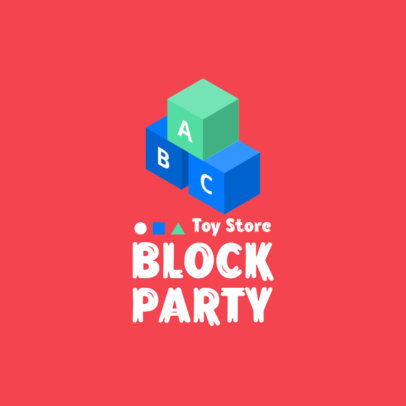 Placeit - Logo Maker for Toy Stores with a Futuristic Robot Graphic